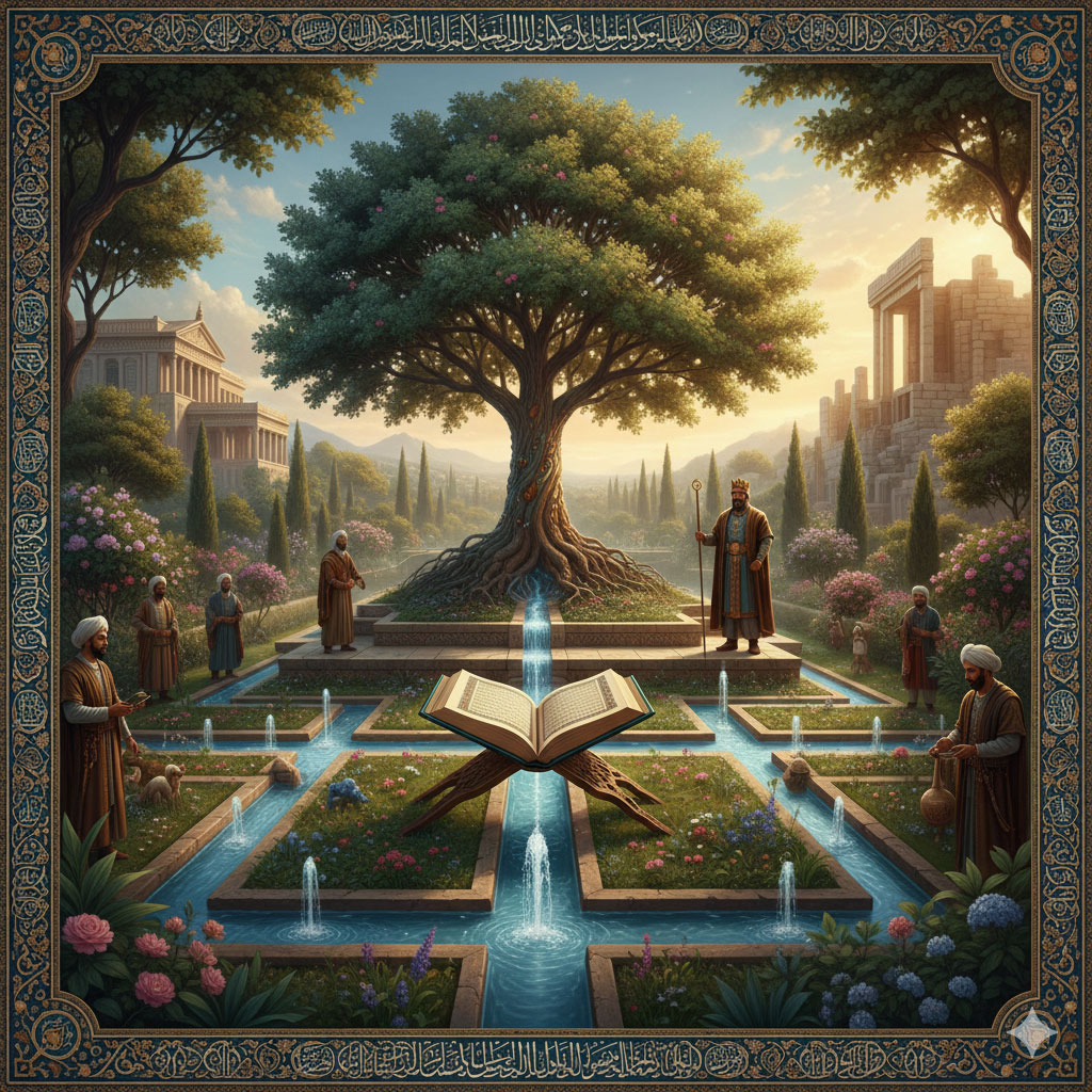 The Qur’an, Earth’s Cultivators, and the Iranian Paradise – Samamos